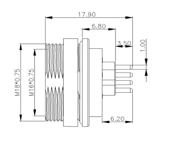 m16 connector specification - FLEXCONTAC TECHNOLOGY