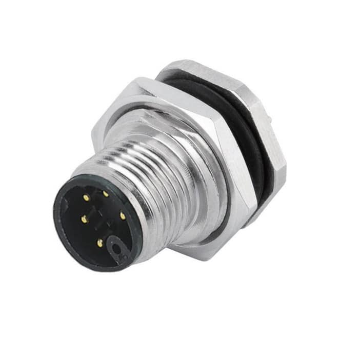 M12 M coded connector pinout - FLEXCONTAC TECHNOLOGY